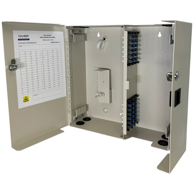 72 Fiber MTP-LC Cassette Multimode WM-96 Wall Mount Distribution Panel