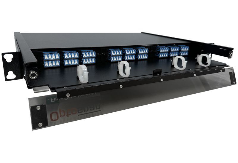 24 Fiber SC Adapter Multimode 1U Rack Mount Splice/Termination