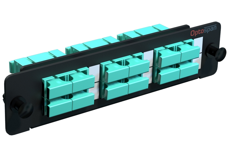144 Port SC LGX Fiber Patch Panel 4U Rack Mount Multimode