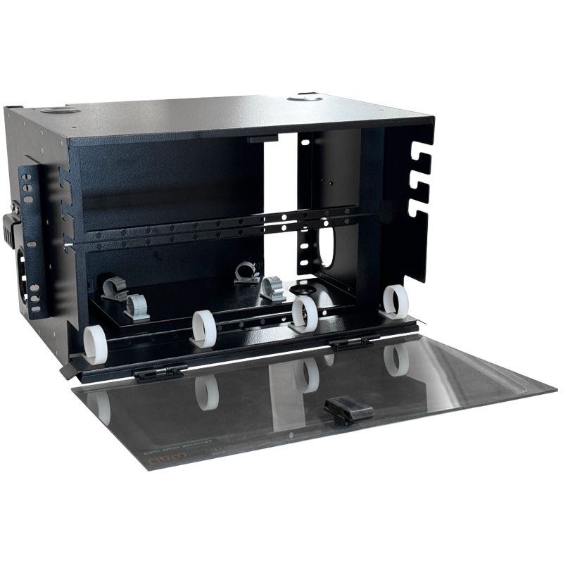 576 Fiber MTP-LC Cassette Single-mode 6U Rack Mount Patch Panel