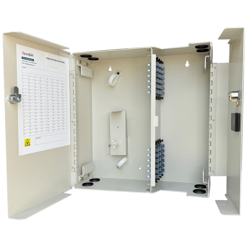 96 Fiber LC Adapter Single-mode WM-96 Wall Mount Patch Panel