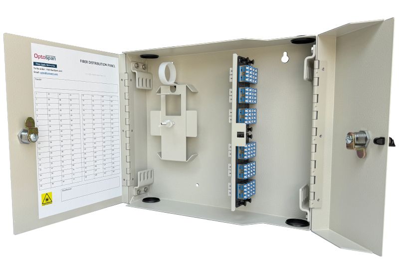 48 Fiber SC Adapter Single-mode WM-48 Wall Mount Splice