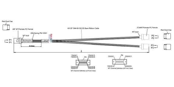 Custom Fiber Optic Cables for Data Center and Medical
